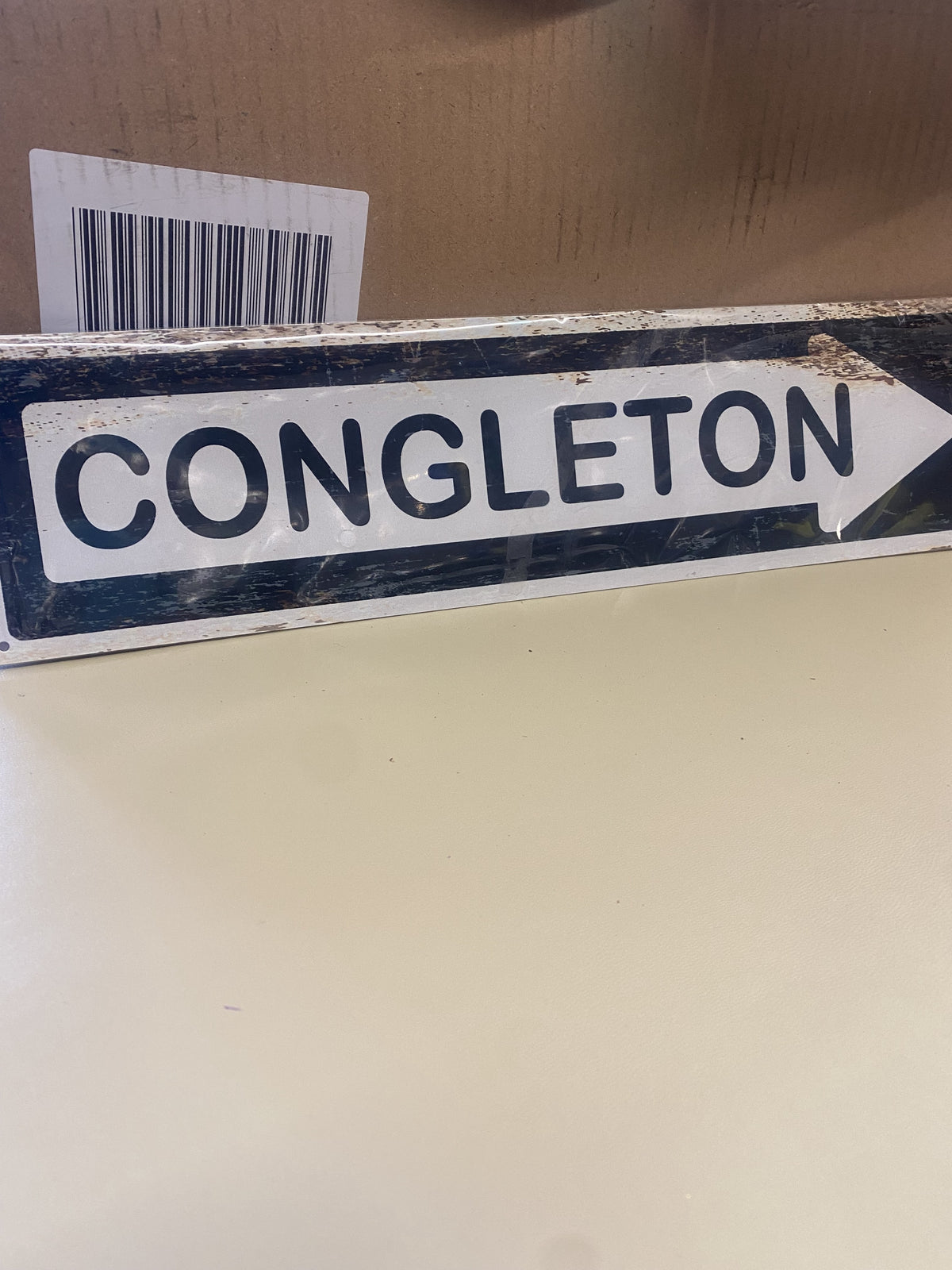 Congleton Arrow Sign — Dales