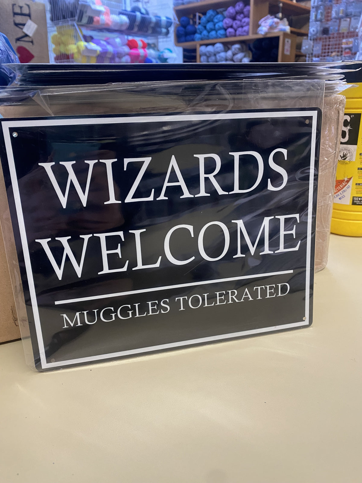 Wizards Welcome Sign — Dales